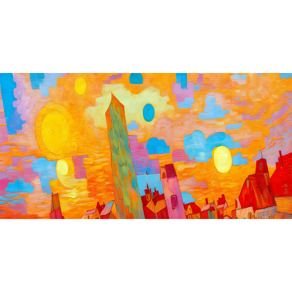 Red Barrel Studio® Bradlyn "Modern Earth 336" Canvas Print By Ronald ...