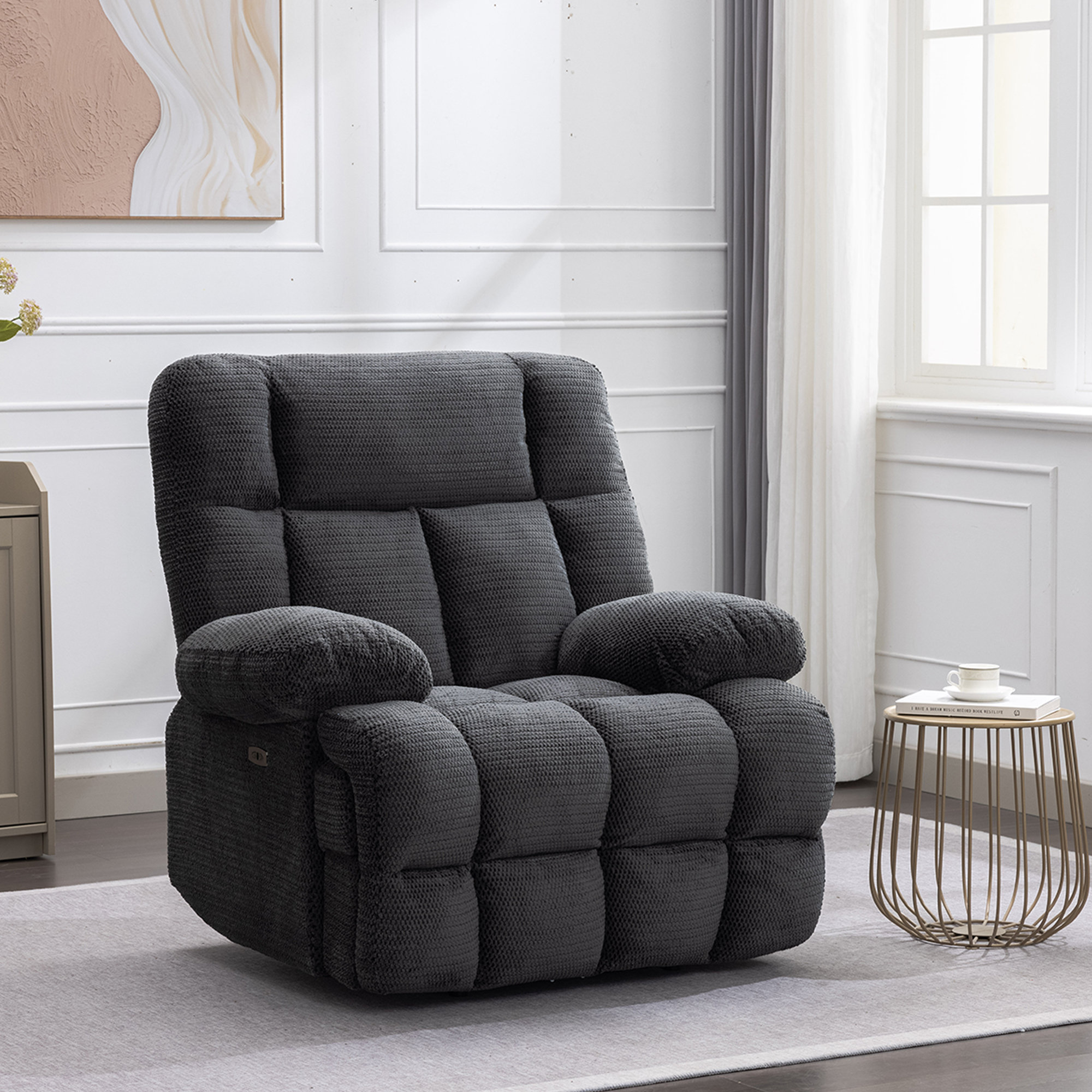 Latitude Run® 43.3" Wide Oversized Power Recliner Chairs | Wayfair