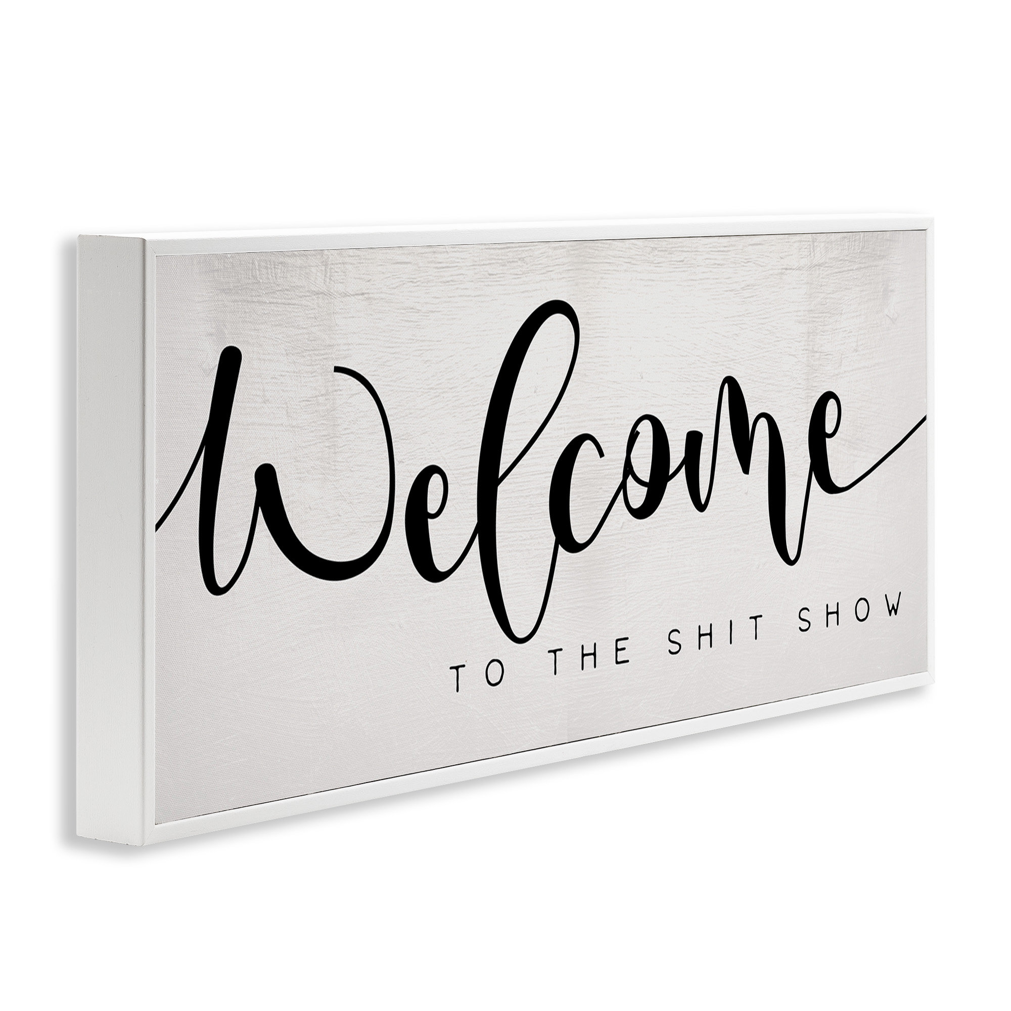 Ophelia & Co. Sassy Welcome Phrase Giclee Art by Daphne Polselli | Wayfair