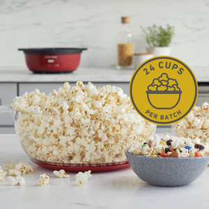 West Bend Stir Crazy 6 Qt. Popcorn Machine, In Red & Reviews - Wayfair ...