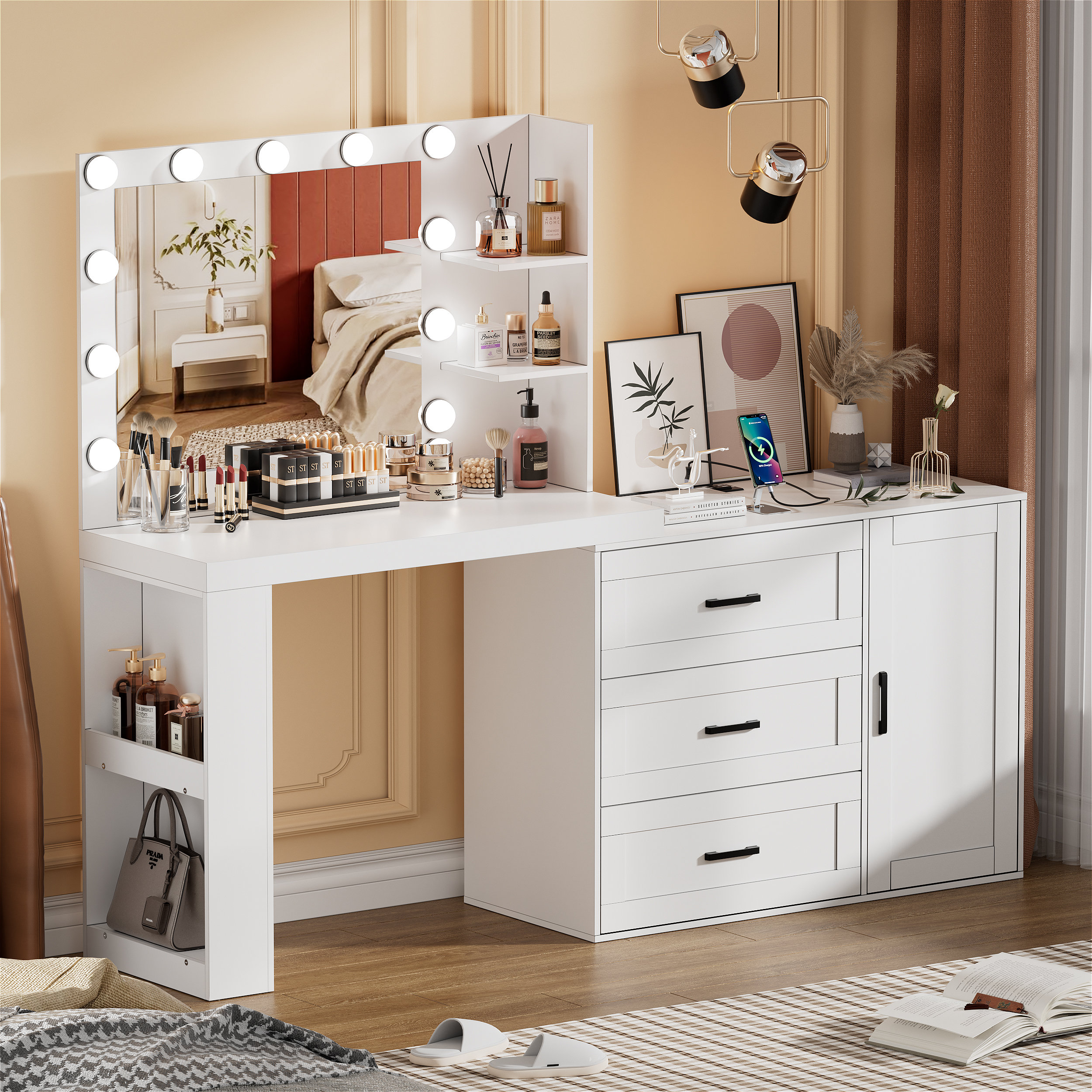 17 Stories Vanity & Reviews | Wayfair