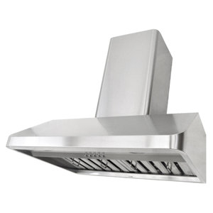 Kobe Range Hoods KOBE 35.75" 650 CFM Ducted Wall Mount Range Hood in ...