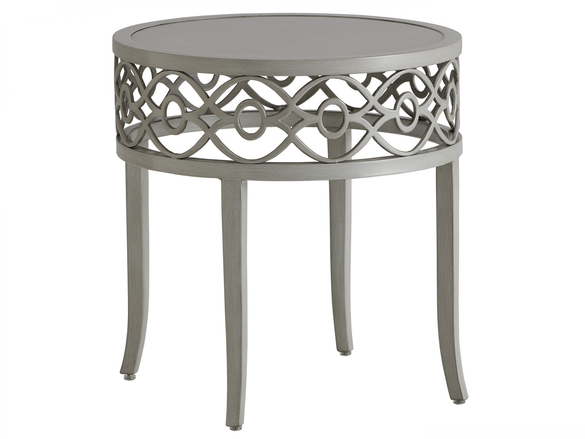 Tommy Bahama Outdoor Silver Sands Round End Table | Perigold