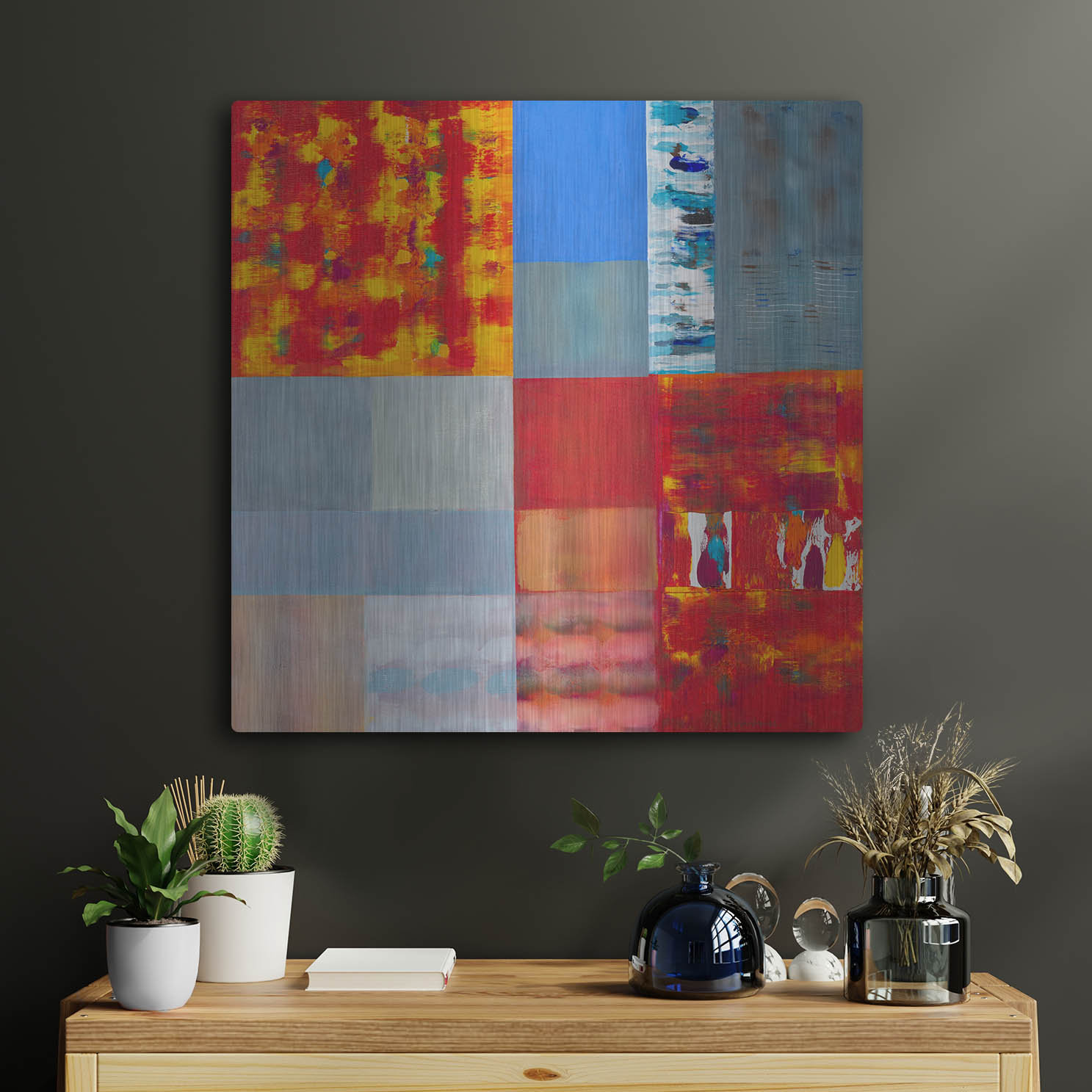 Orren Ellis 'Colors of the Storm' by Hooshang Khorasani, Metal Wall Art ...