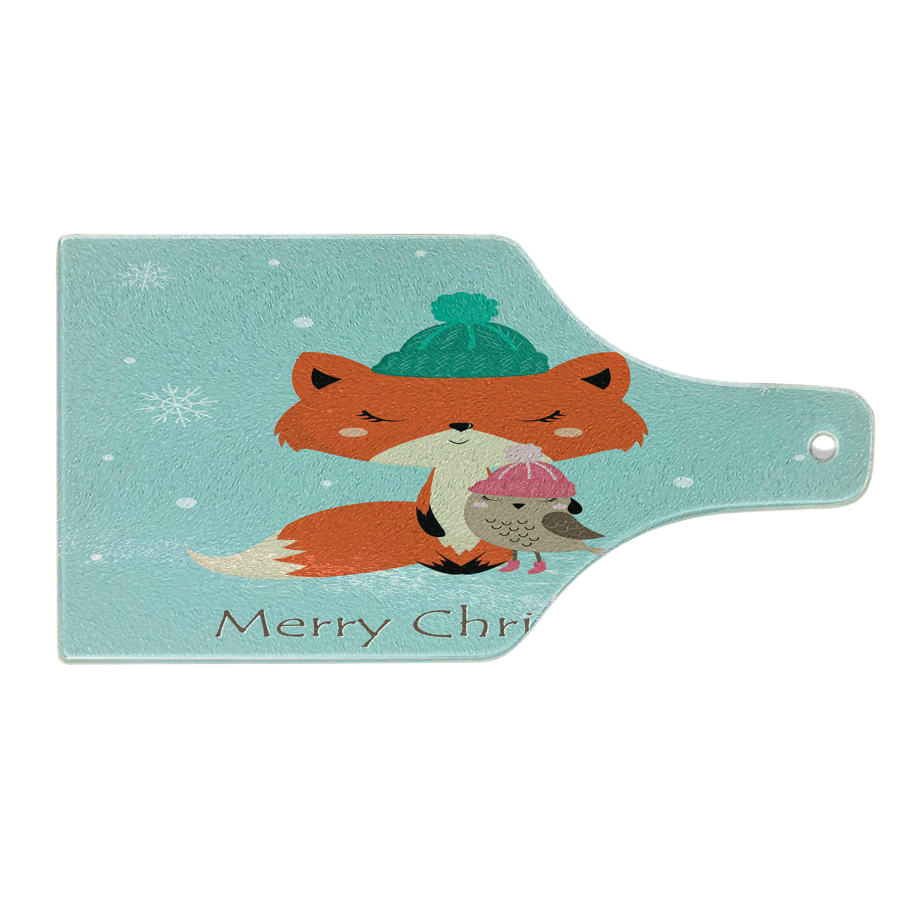 East Urban Home Glass Fox Cutting Board | Wayfair