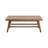 George Oliver Lyon Solid Acacia Wood Patio Coffee Table, Brown | Wayfair