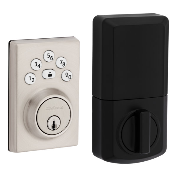 Kwikset Powerbolt Single Cylinder Electronic Deadbolt & Reviews | Wayfair