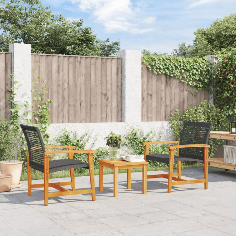 17 Stories Osmil Rattan Outdoor Garden Chair | Wayfair.co.uk
