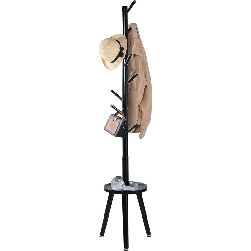 George Oliver Laneva Freestanding 6 - Hook Coat Rack | Wayfair
