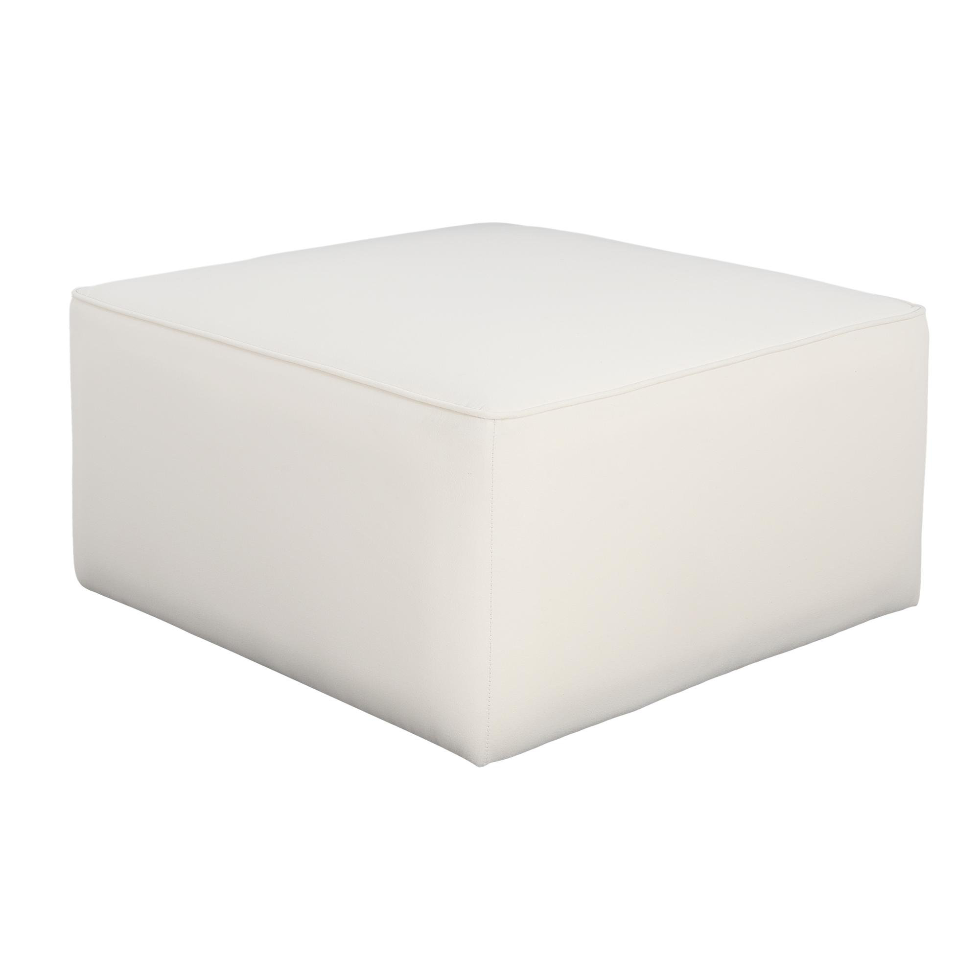 George Oliver Upholstered Square Footstool | Wayfair