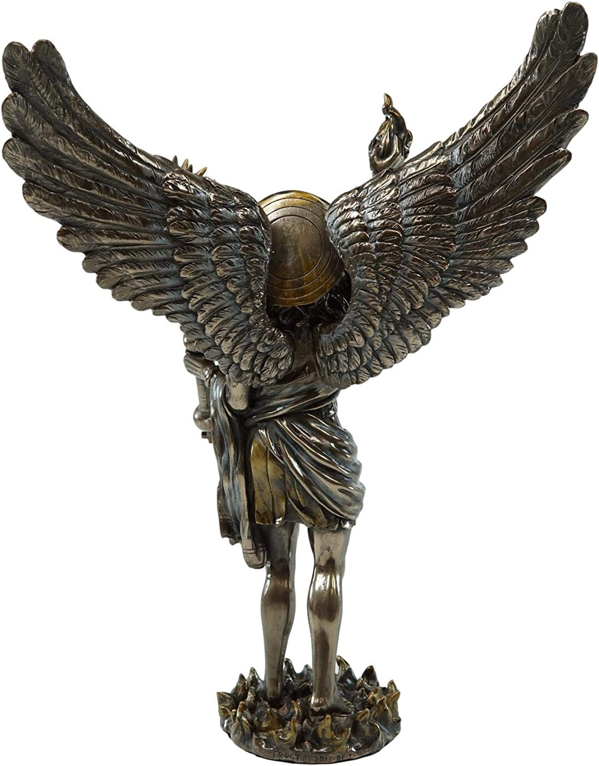 Trinx Nala Nala Saint Uriel Archangel Statue Light of God Cherub Angel ...