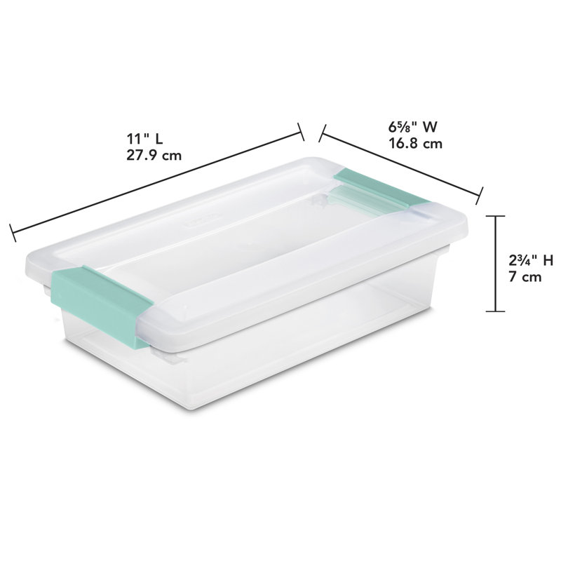 Sterilite Small Clip Box & Reviews | Wayfair