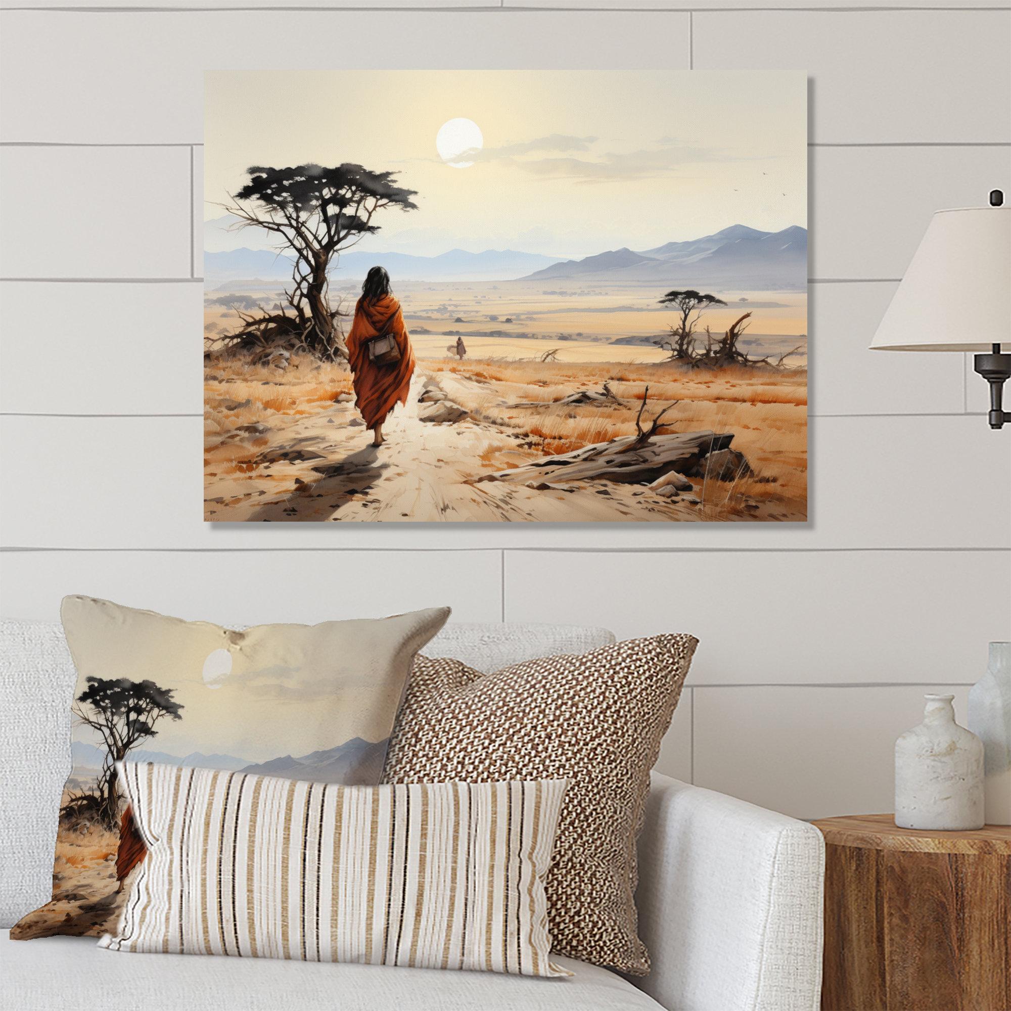 Winston Porter African Nomadic Wanderer II - African Metal Art Print ...