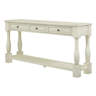 One Allium Way® Elegant Storage Solid Wood Mediterranean Console Table ...