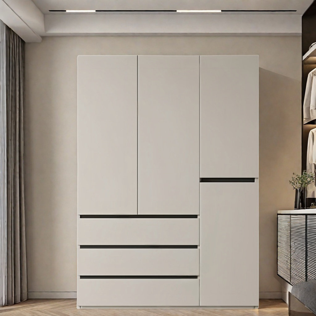 marlao Modern Simple Segmented Wardrobe | Wayfair