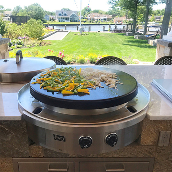 Evo Grills Affinity 30G Drop-In with Seasoned Cooksurface NG Gas ...