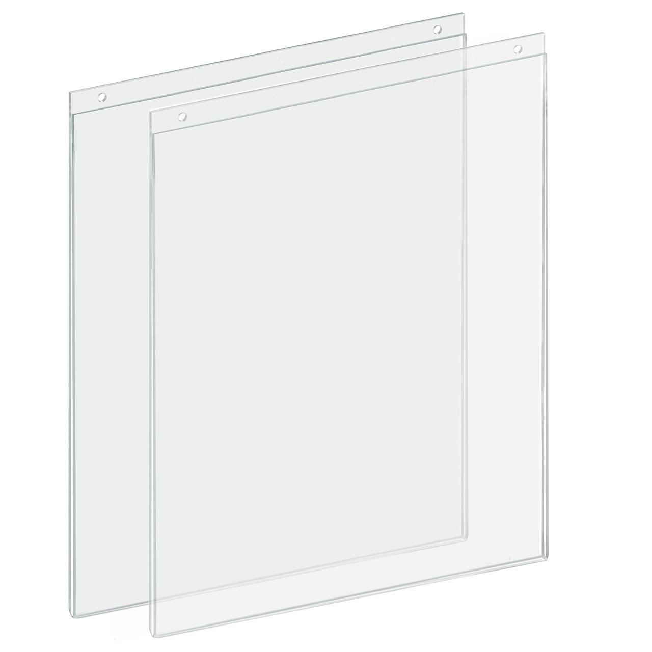 Azar Displays Clear Acrylic Wall Hanging Frame 17" wide x 22'' High ...