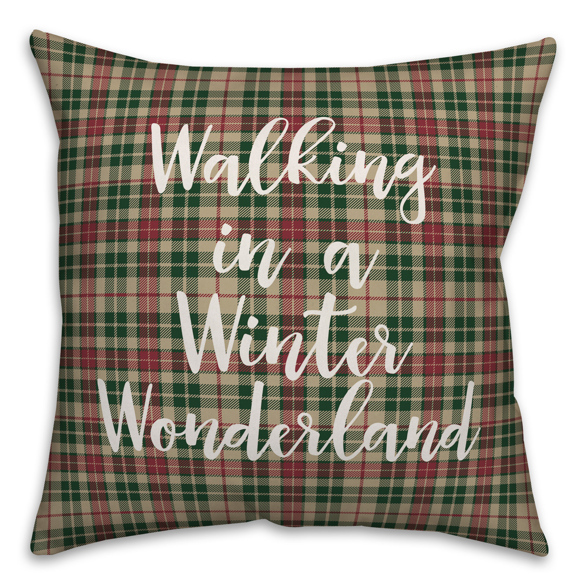 Designs Direct Creative Group Walking in a Winter Wonderland in Tartan ...