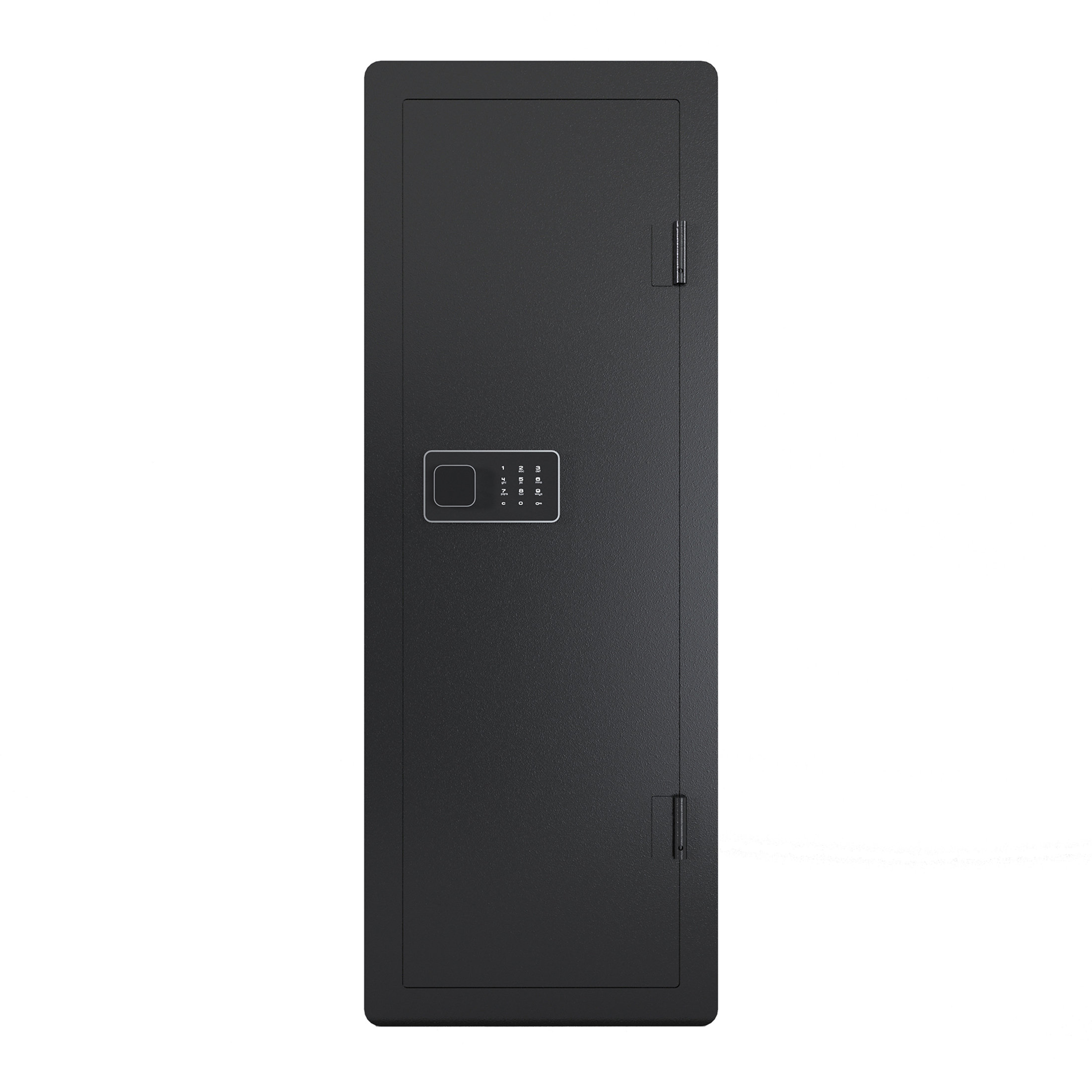 dingdangxiang Black Wall-Mounted Quick-Access Rifle Safe With Removable ...