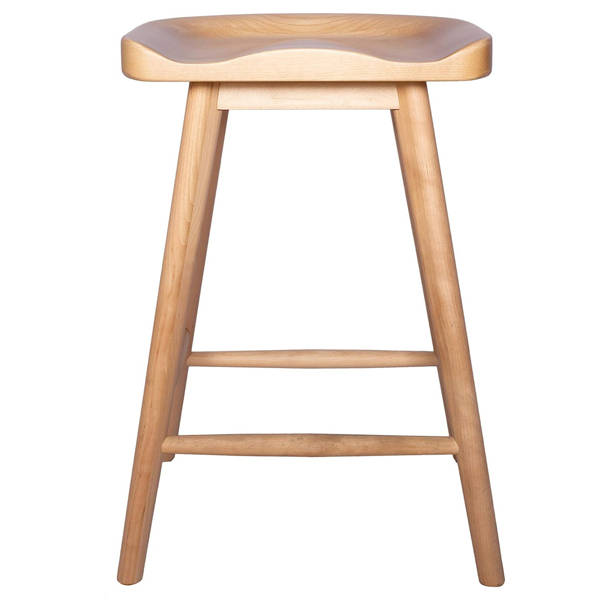 Birch Lane™ Casimer Solid Wood Stool & Reviews | Wayfair