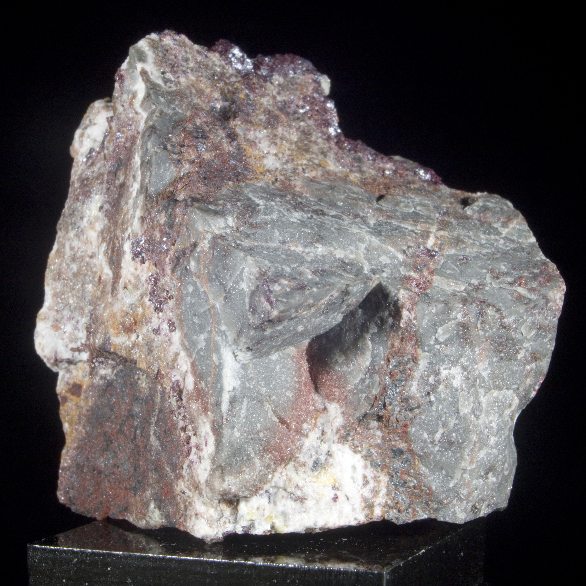 Dakota Fields Gallinas Cuprite with Calcite Tsumeb Mine | Wayfair