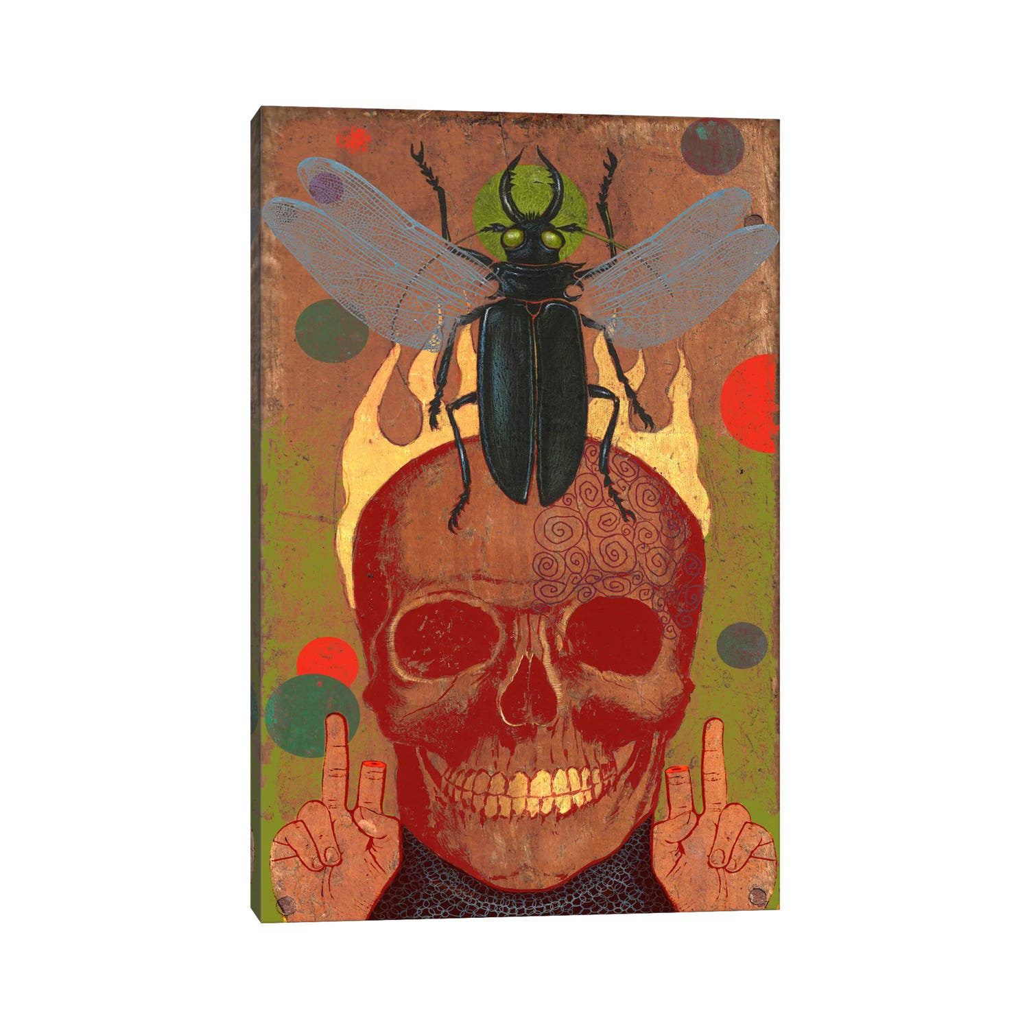 Happy Larry Skull | Wayfair.co.uk