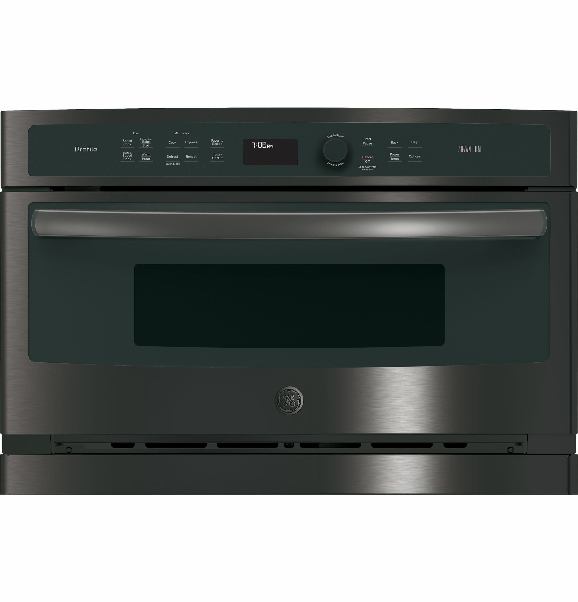 GE Profile™ Advantium 29.7813" Convection Electric Single Wall Oven ...