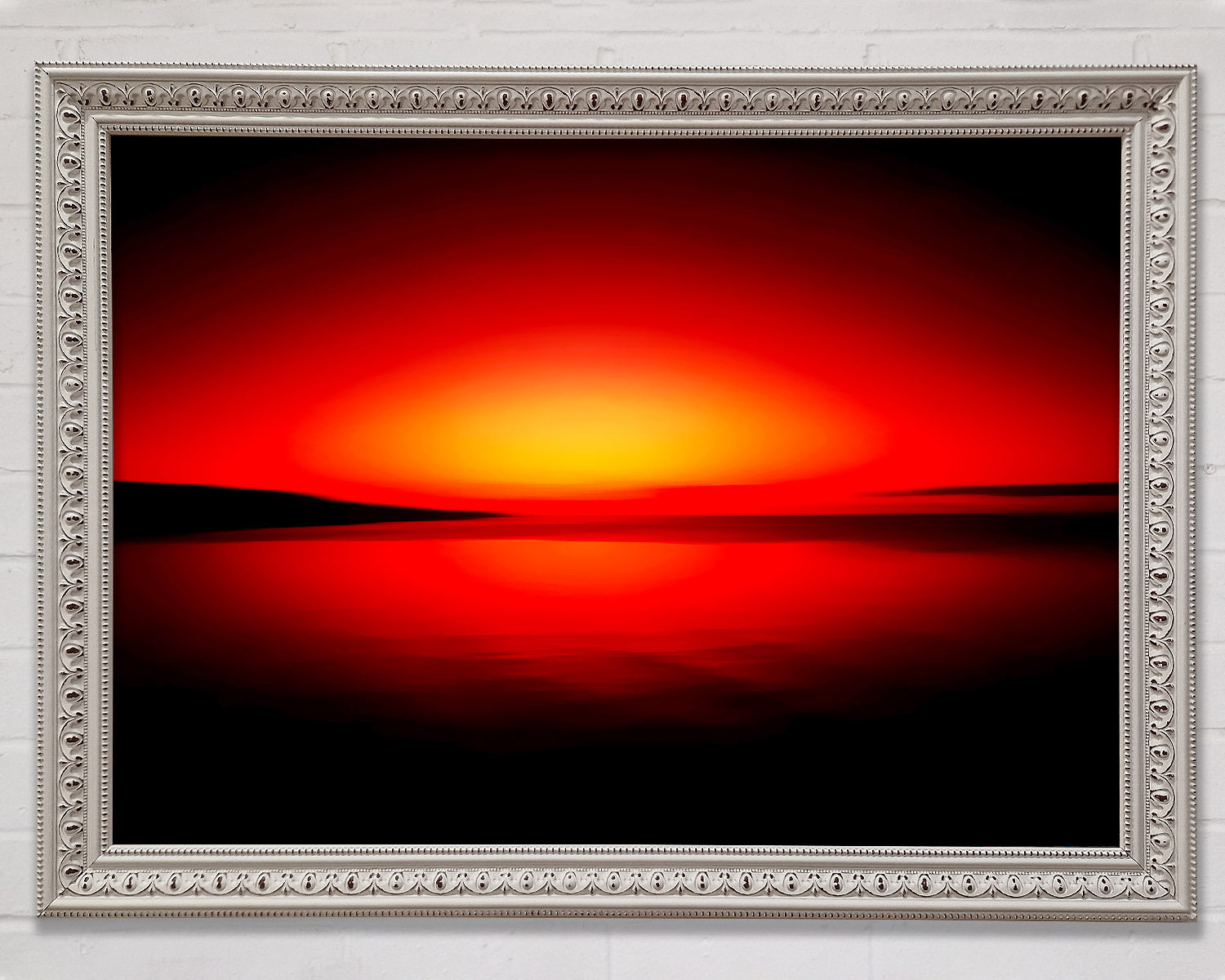 Bright Star Red Horizon - Single Picture Frame Art Prints | Wayfair.co.uk