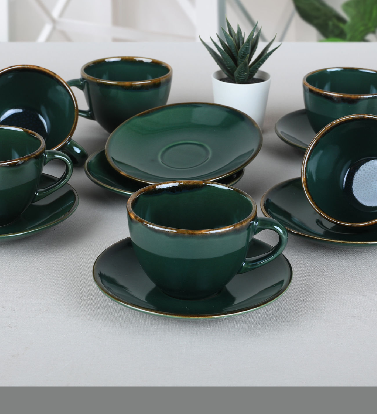 East Urban Home Luling Teacup & Saucer Set | Wayfair