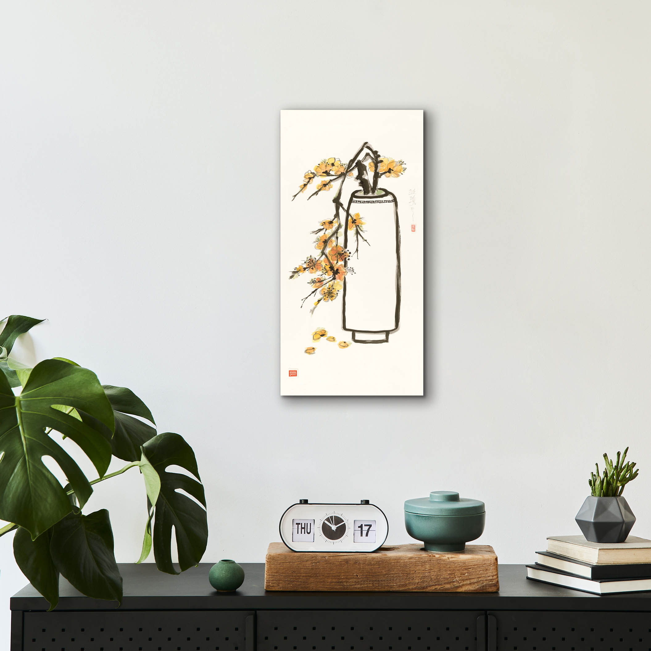 Winston Porter Honey Blossom' by Chris Paschke Acrylic Glass Wall Art ...