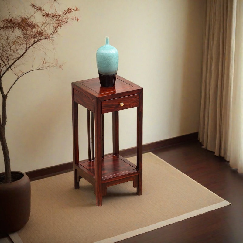dujinlong home Solid Wood Stand with Mortise - Tenon Structure ...