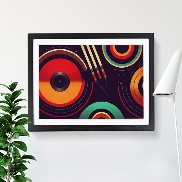 ClassicLiving Interesting Vinyl Record - Single Picture Frame Print ...
