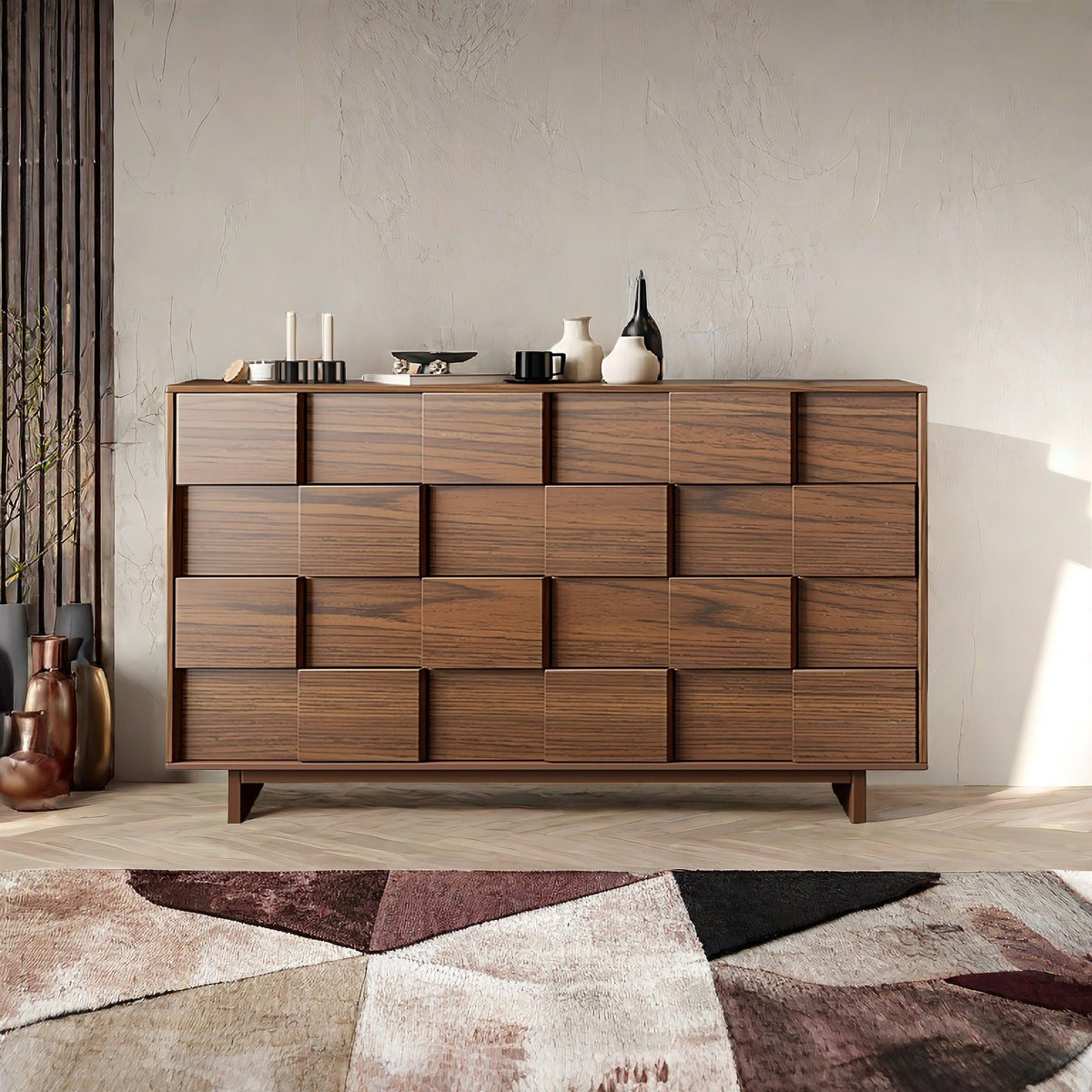 Licalilo Vintage Style Storage Cabinet for Bedroom - Wayfair Canada