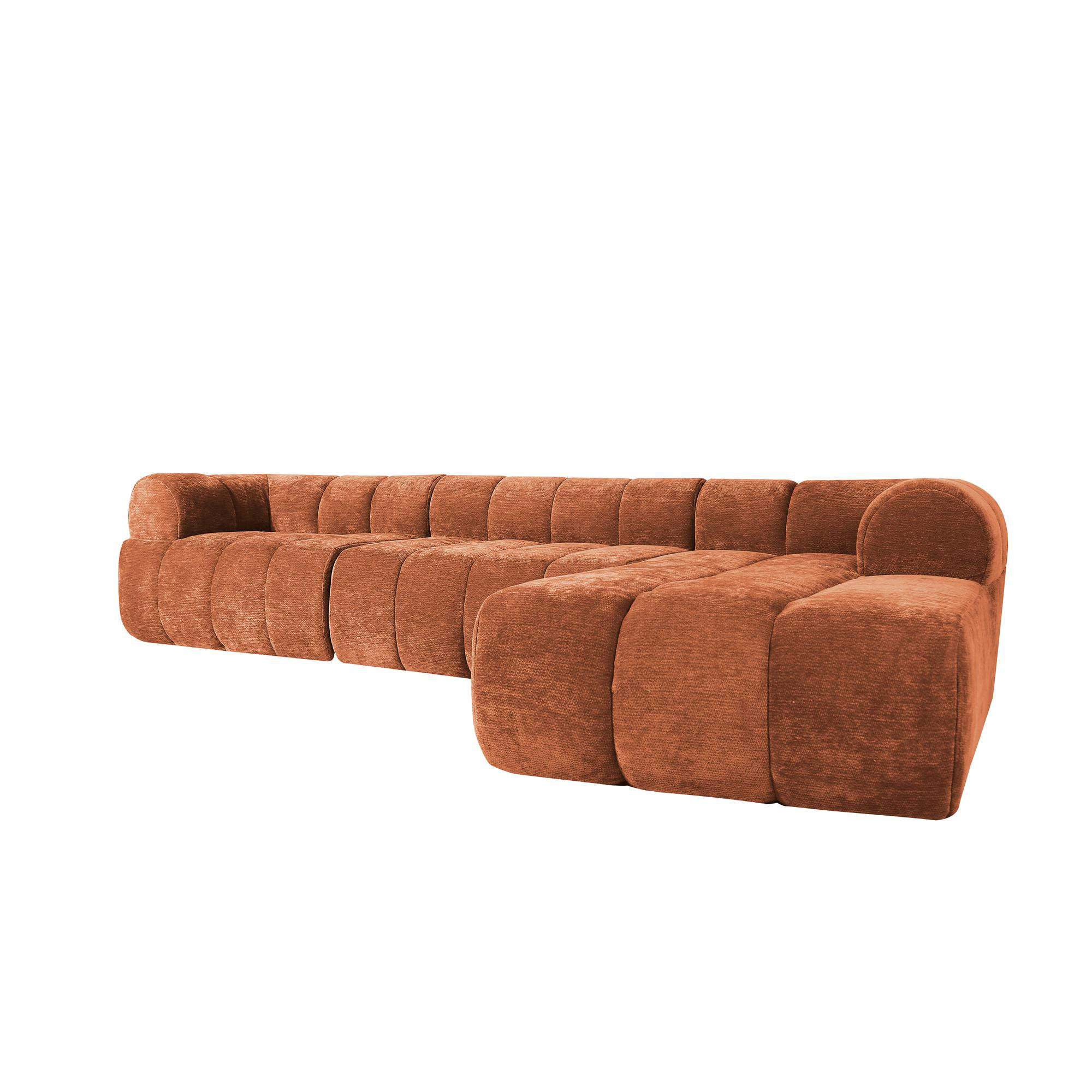 BINLONGWANGLUO 122" Modern L-Shaped Sectional Sofa with High-Density ...