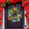 Designocracy 12 Days of Christmas Wreath Door Hanger | Wayfair