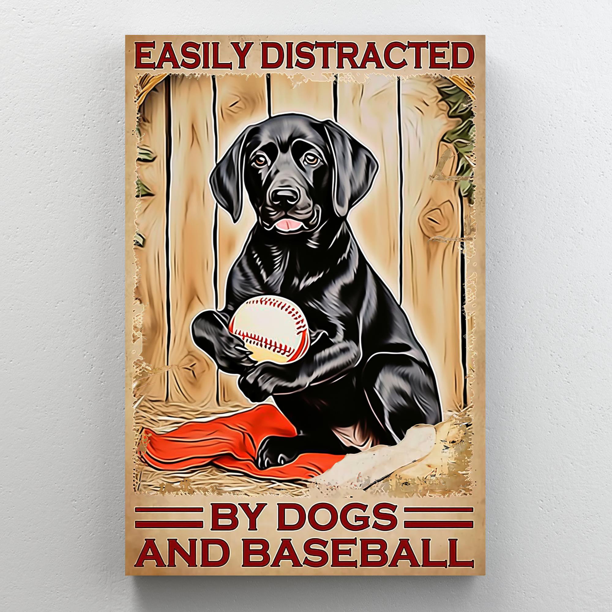 Trinx Cherrell Easily Distracted By Dogs And Baseball - 1 Piece ...