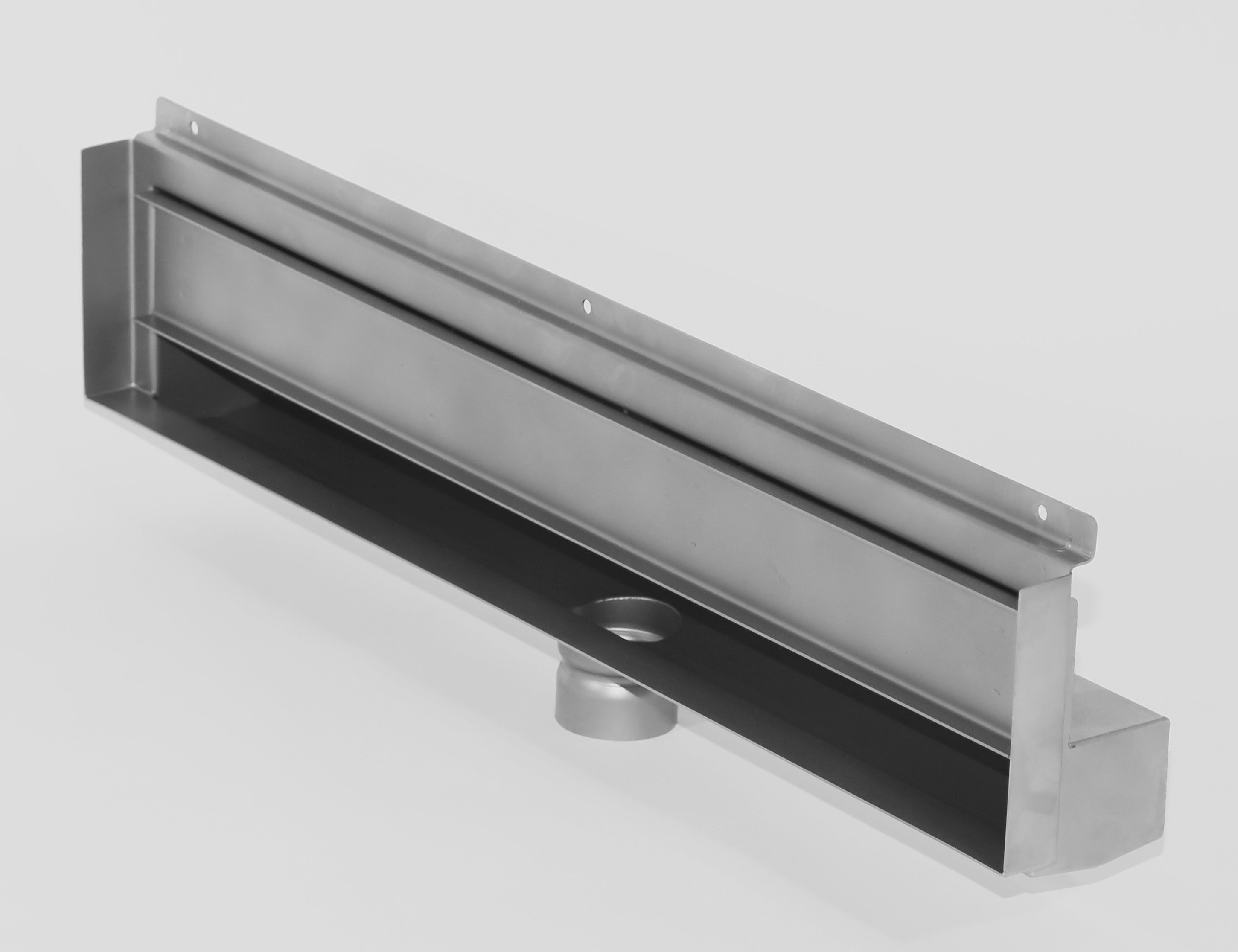 Drains Unlimited Flanged Wall Recessed Linear Tile-In Shower Drain ...
