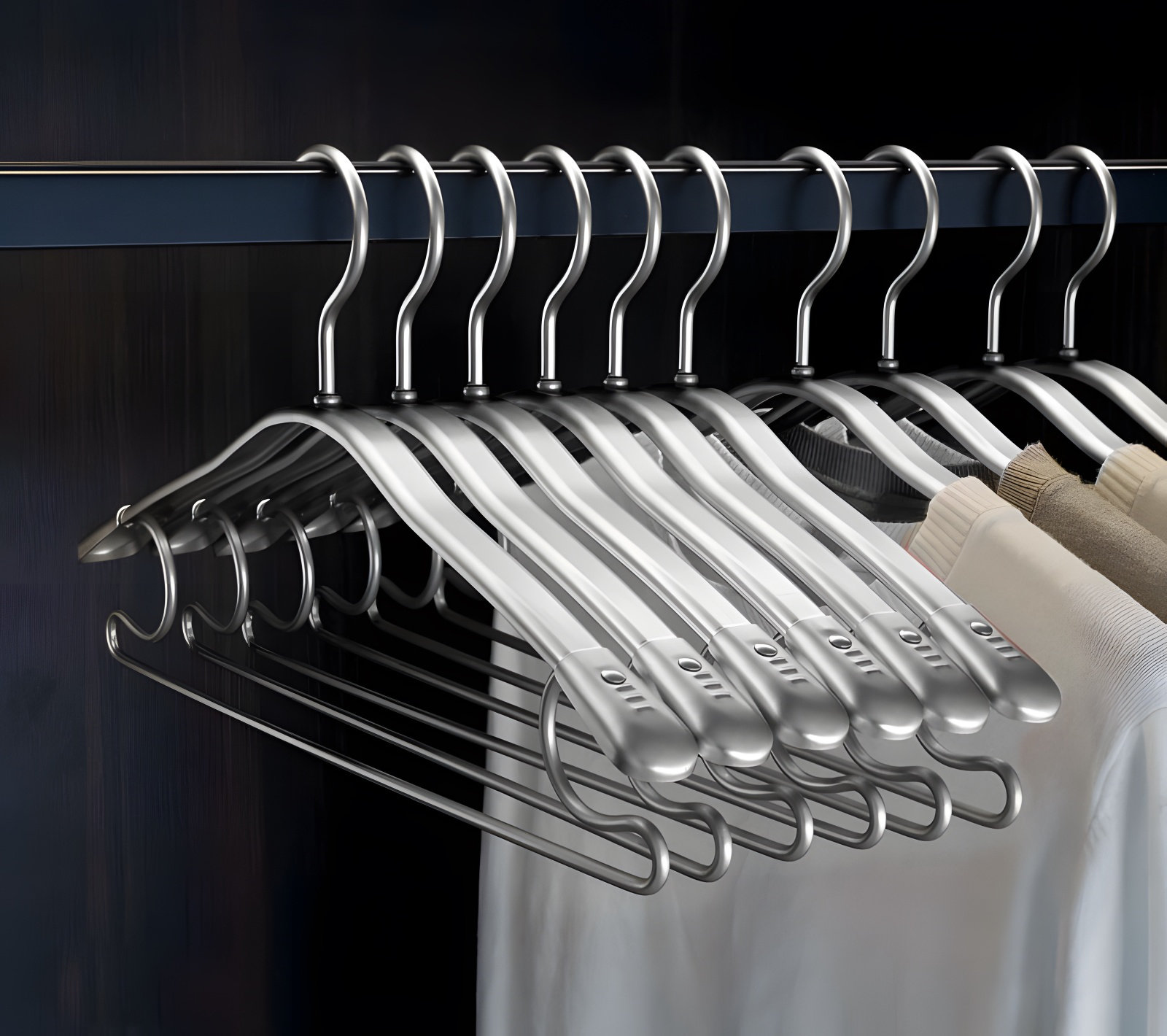 Rebrilliant Aluminum Alloy Clothes Hanger - Wayfair Canada