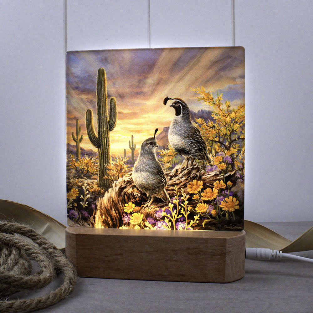 Glow Decor Quail Vista Night Light | Wayfair