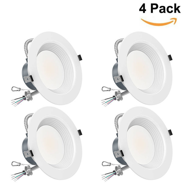 Choierled Lighting 8 Inch Commercial LED Recessed Ceiling Light 36W/27W ...