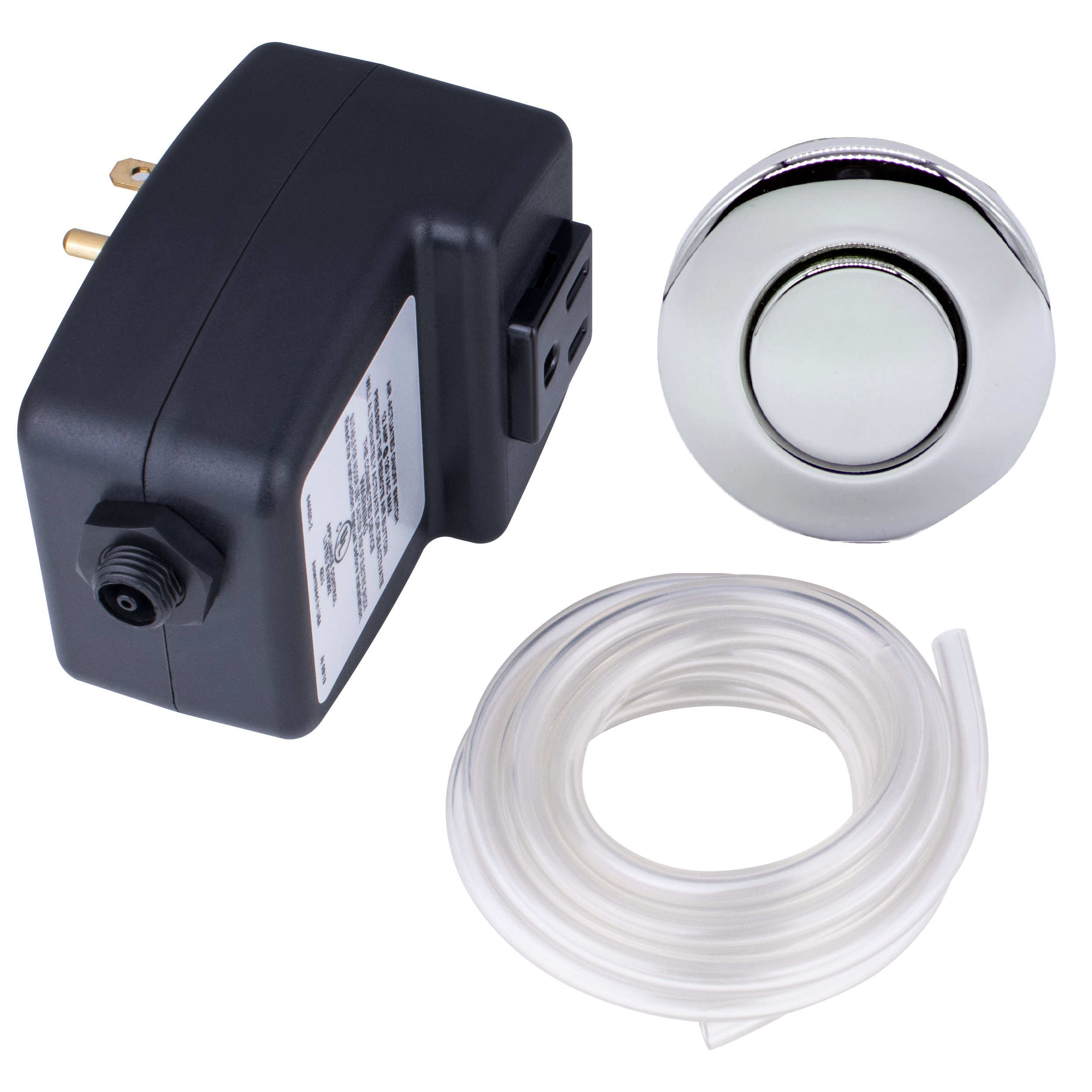 Mr. Scrappy Single Outlet Garbage Disposal Air Switch Kit | Wayfair