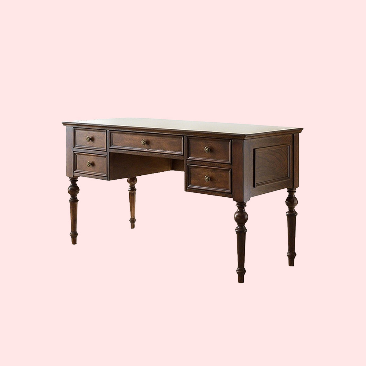 Coxambrey Luxury Modern Solid Wood Writing Desk | Wayfair