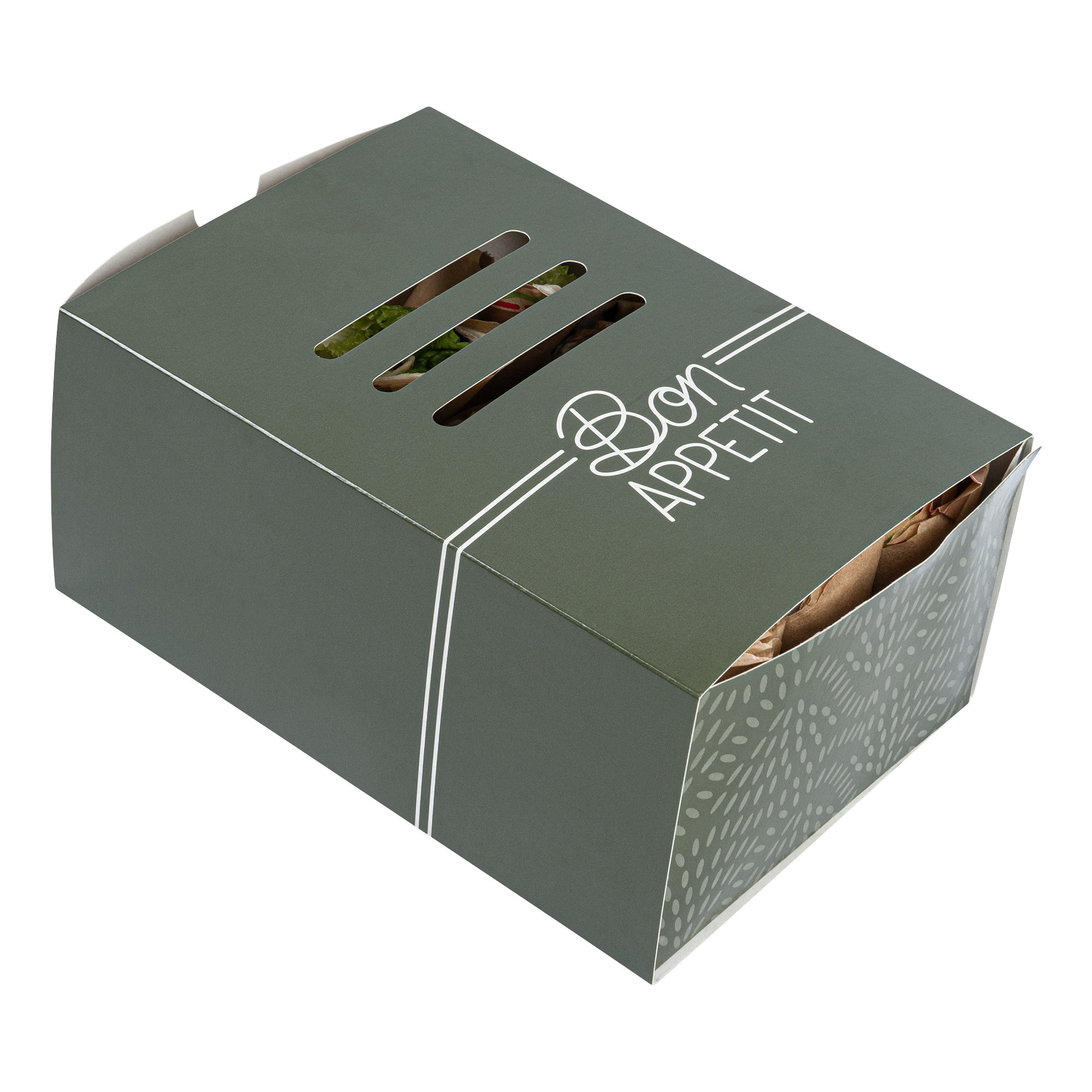 Restaurantware-Cater Tek 8.3 x 5.7 x 3.7 Inch Burger Dog Trays, 100 ...