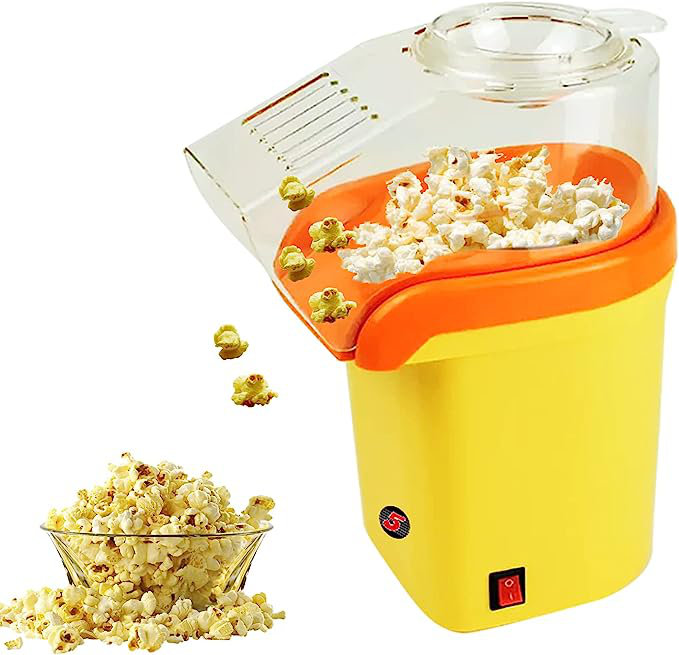 5 Core Popcorn Machine 16 Cup Capacity Hot Air Popper Mini Portable ...