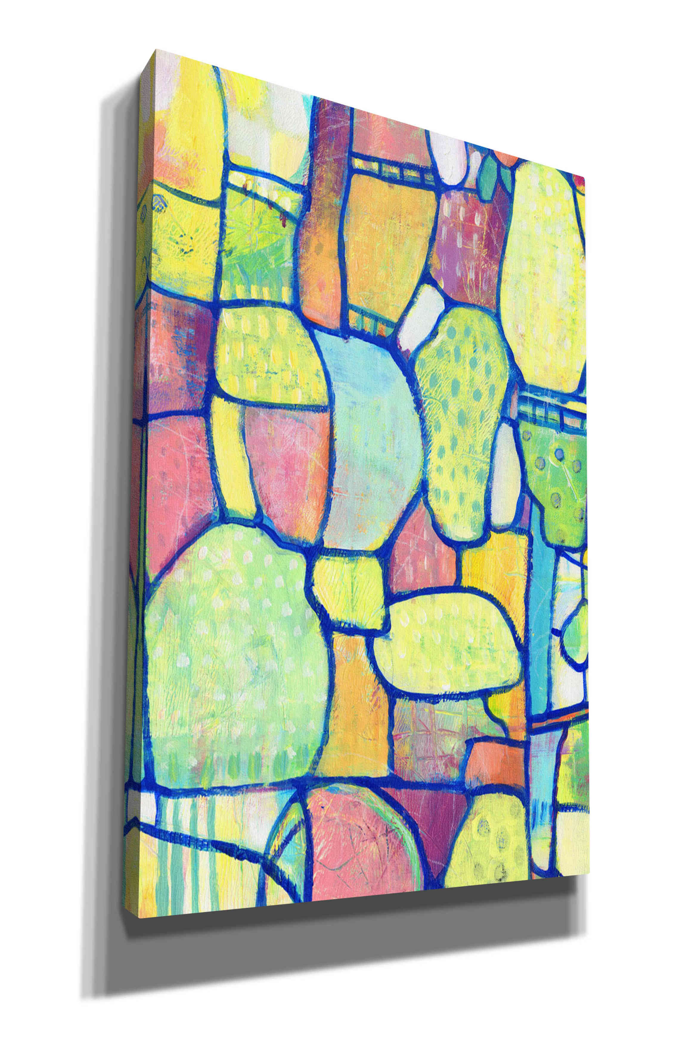 Orren Ellis Stained Glass Composition II' By Tim O'toole, Canvas Wall ...
