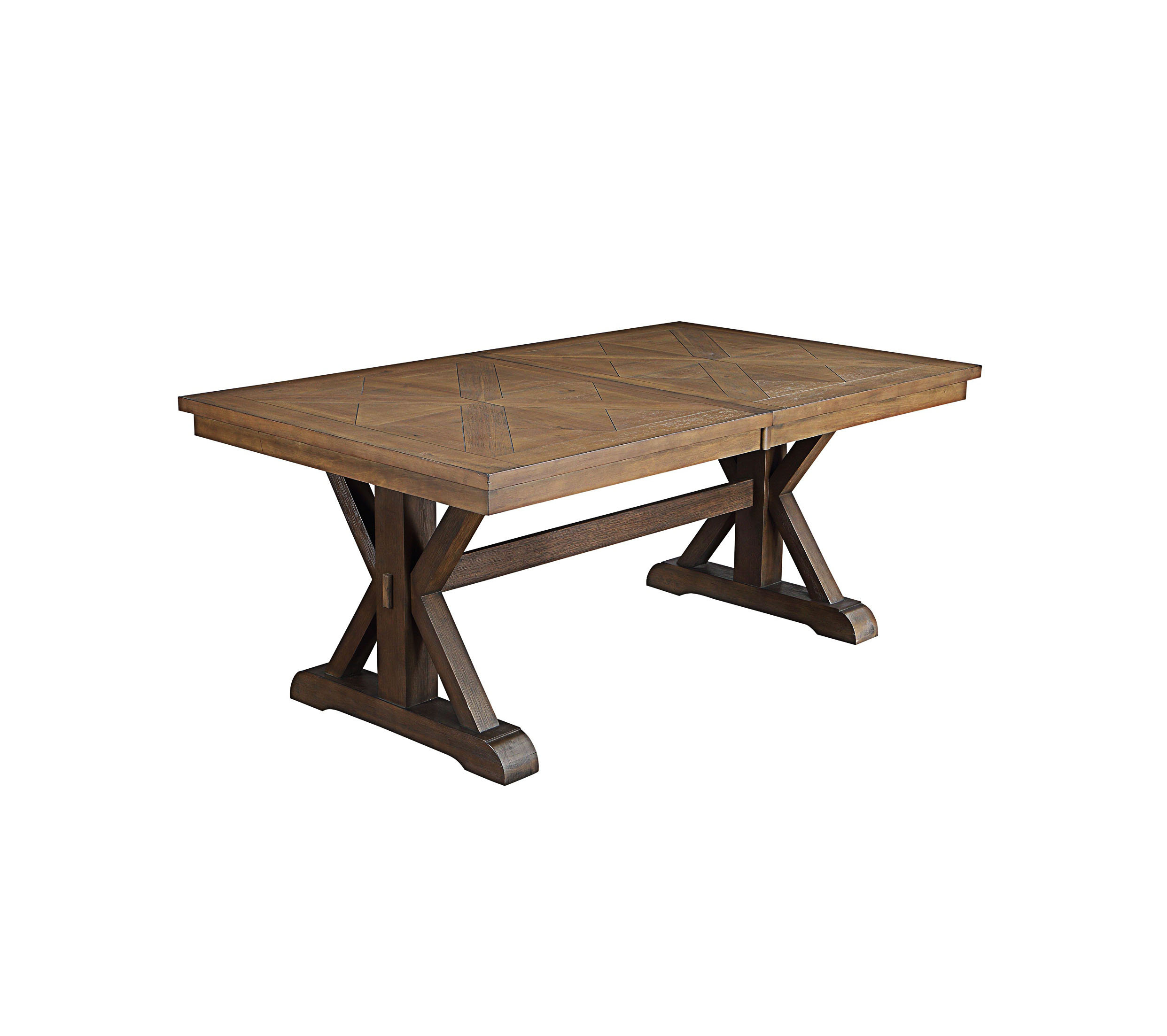 Rosalind Wheeler Dining Table With X-Shape Pedestal Base | Wayfair