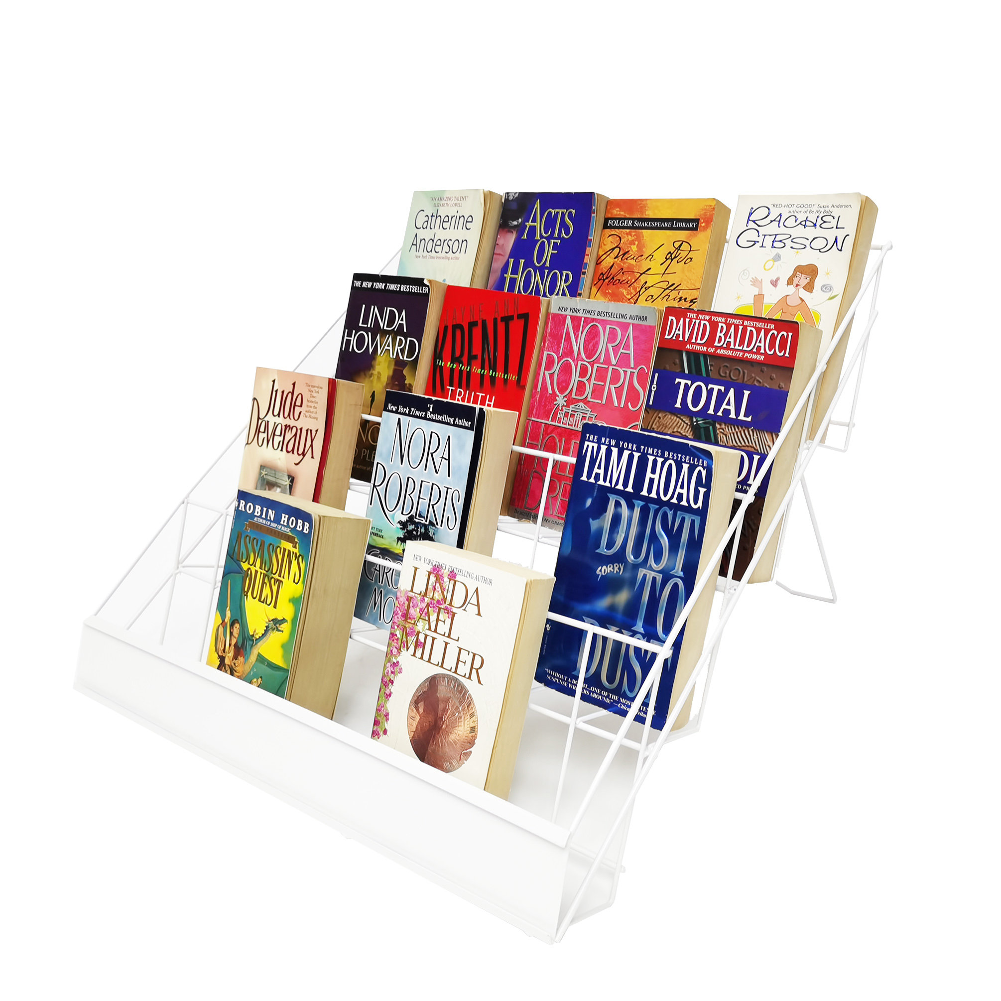 Ebern Designs Irandy Metal Free Standing Magazine Rack | Wayfair