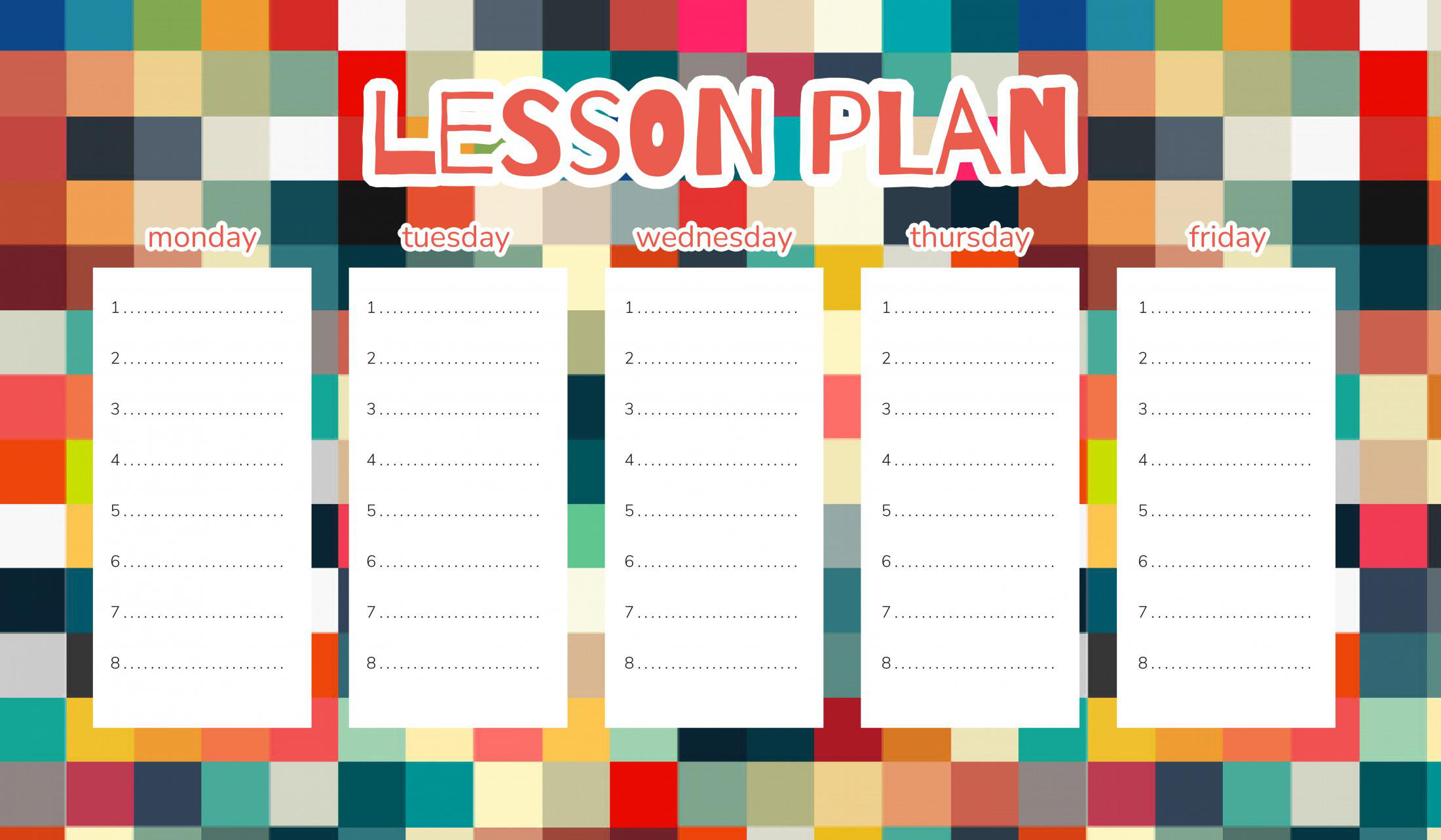 Wallvy Magnetic Lesson Plan Pixels | Wayfair.co.uk