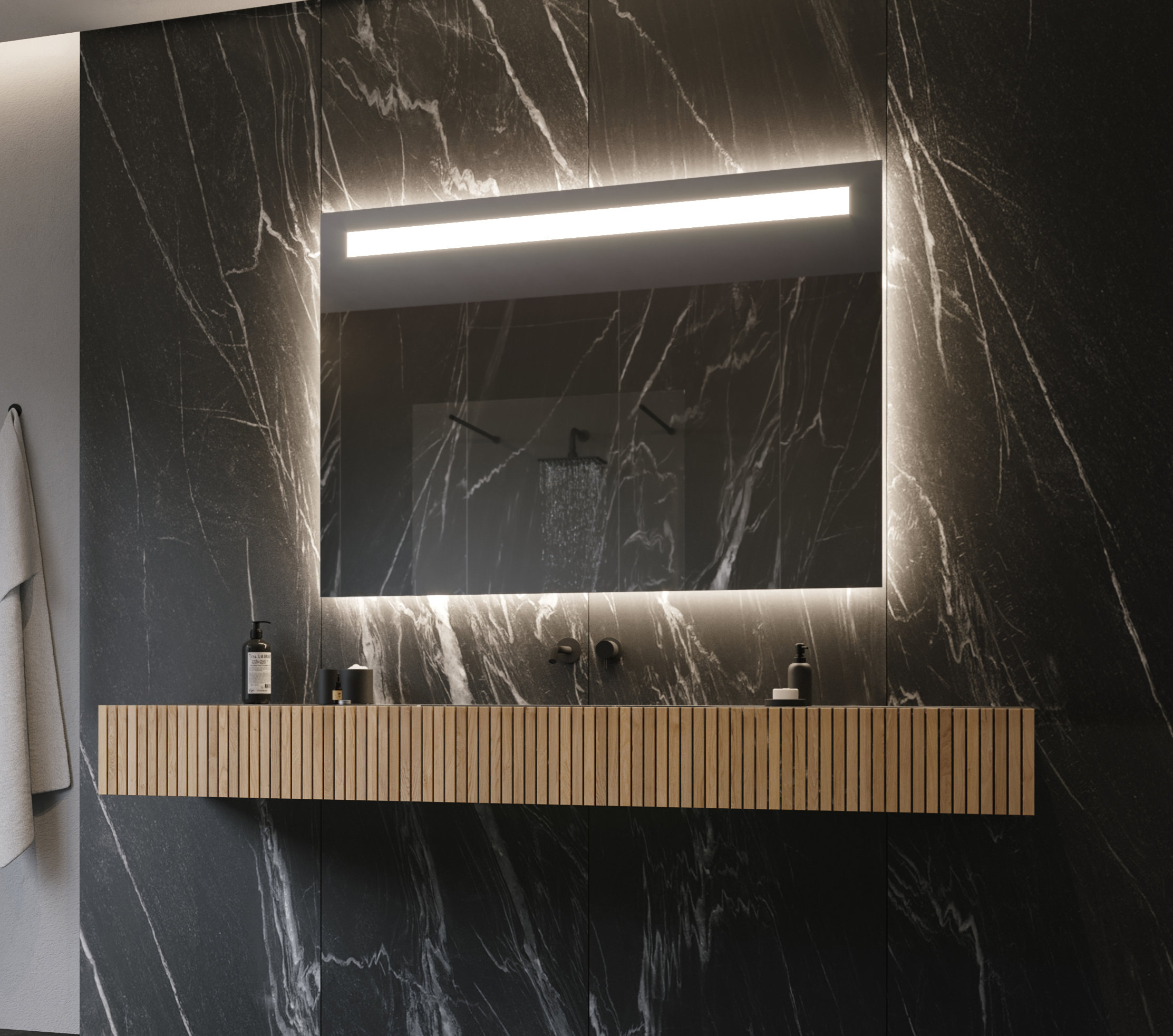 Paris Mirror Classic Dimmable LED Bathroom Vanity Mirror & Reviews ...