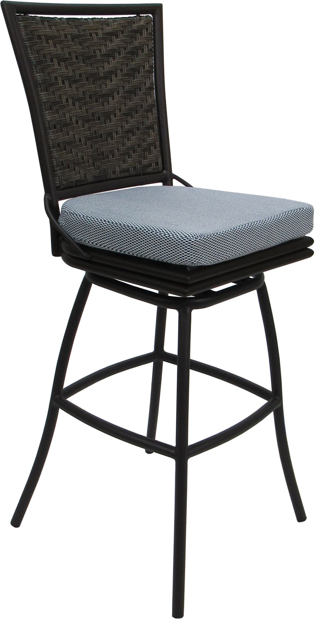Lark Manor™ Outdoor Indoor Swivel Bar Stool Without Arms 30" Seat | Wayfair